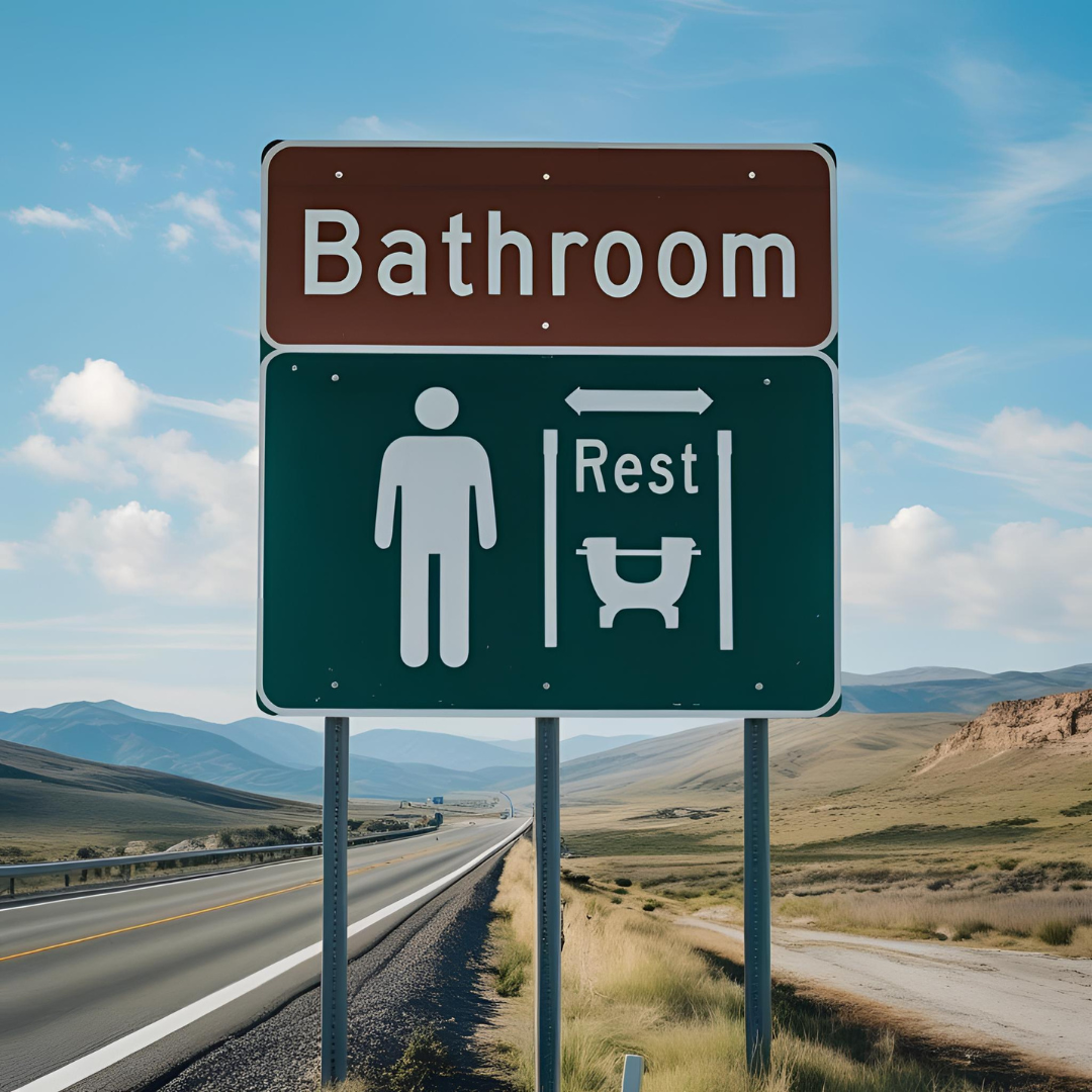 The Road Trip Bathroom Dilemma: What to Do When Nature Calls on the Op ...